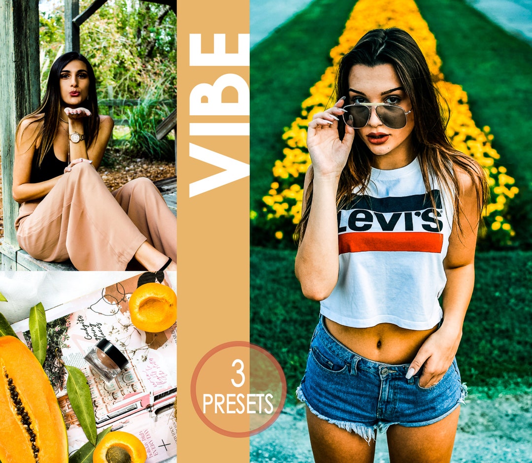3 VIBE Presets - Lightroom Preset, Indoor Preset, Outdoor Preset, Photo ...
