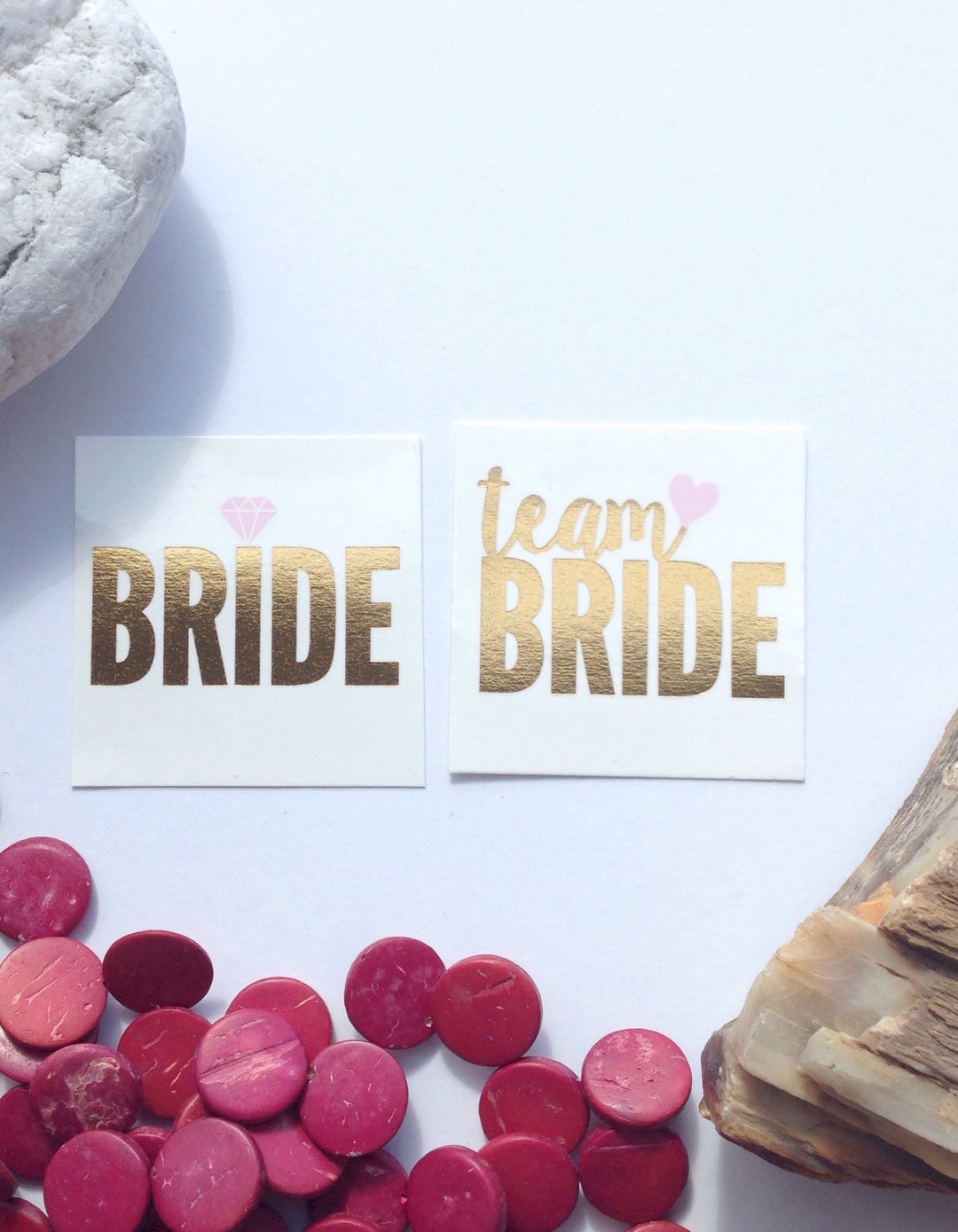 12 Tattoos / Team Bride Tattoos / Bachelorette Party Tattoos / Bride ...