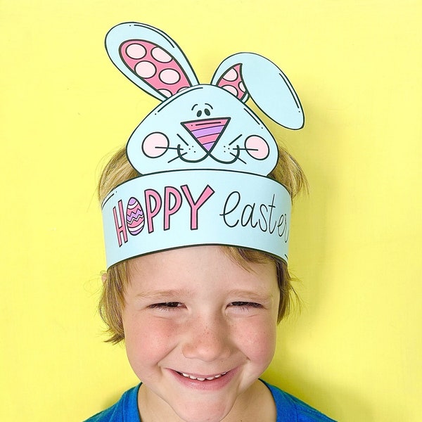 Easter Bunny Hat - Etsy