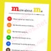 M&M Get to Know You Activity/game - Etsy