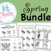 Spring-how Many, Counting Activity - Etsy