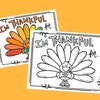 Fall Turkey Coloring Pages for Kids - Etsy