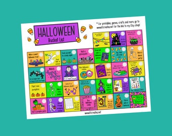 Editable Halloween Countdown Calendar Printable, Personalized Halloween ...
