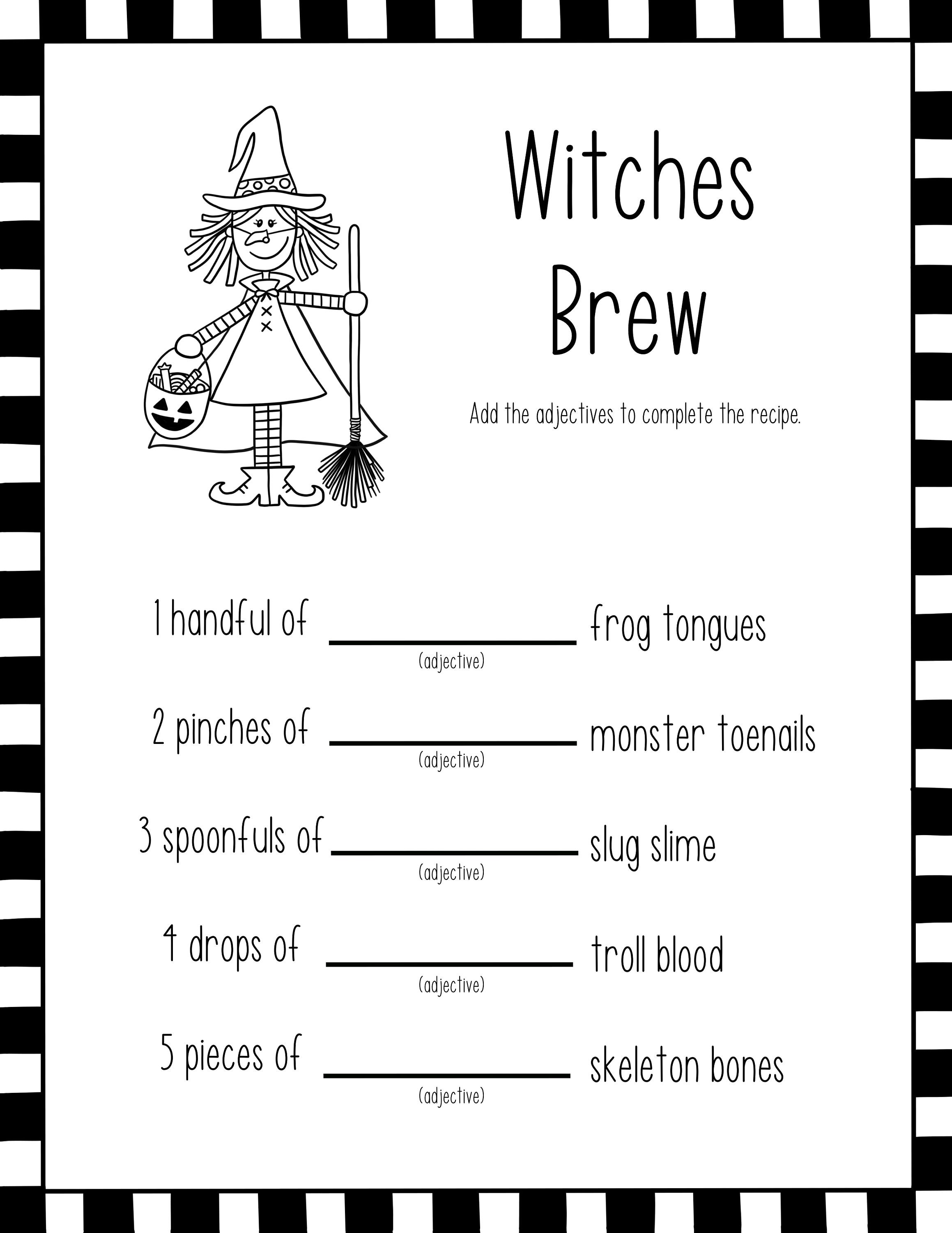 Halloween Activity Booklet - Etsy