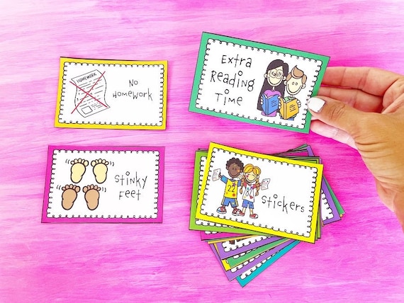 Student Reward Coupons-set of 24 - Etsy