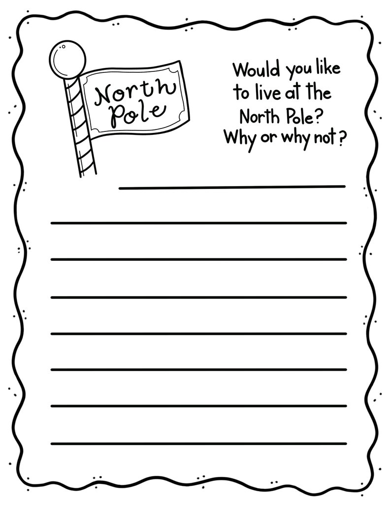 My Winter Christmas Activity/worksheet Booklet 7 Fun Pages - Etsy