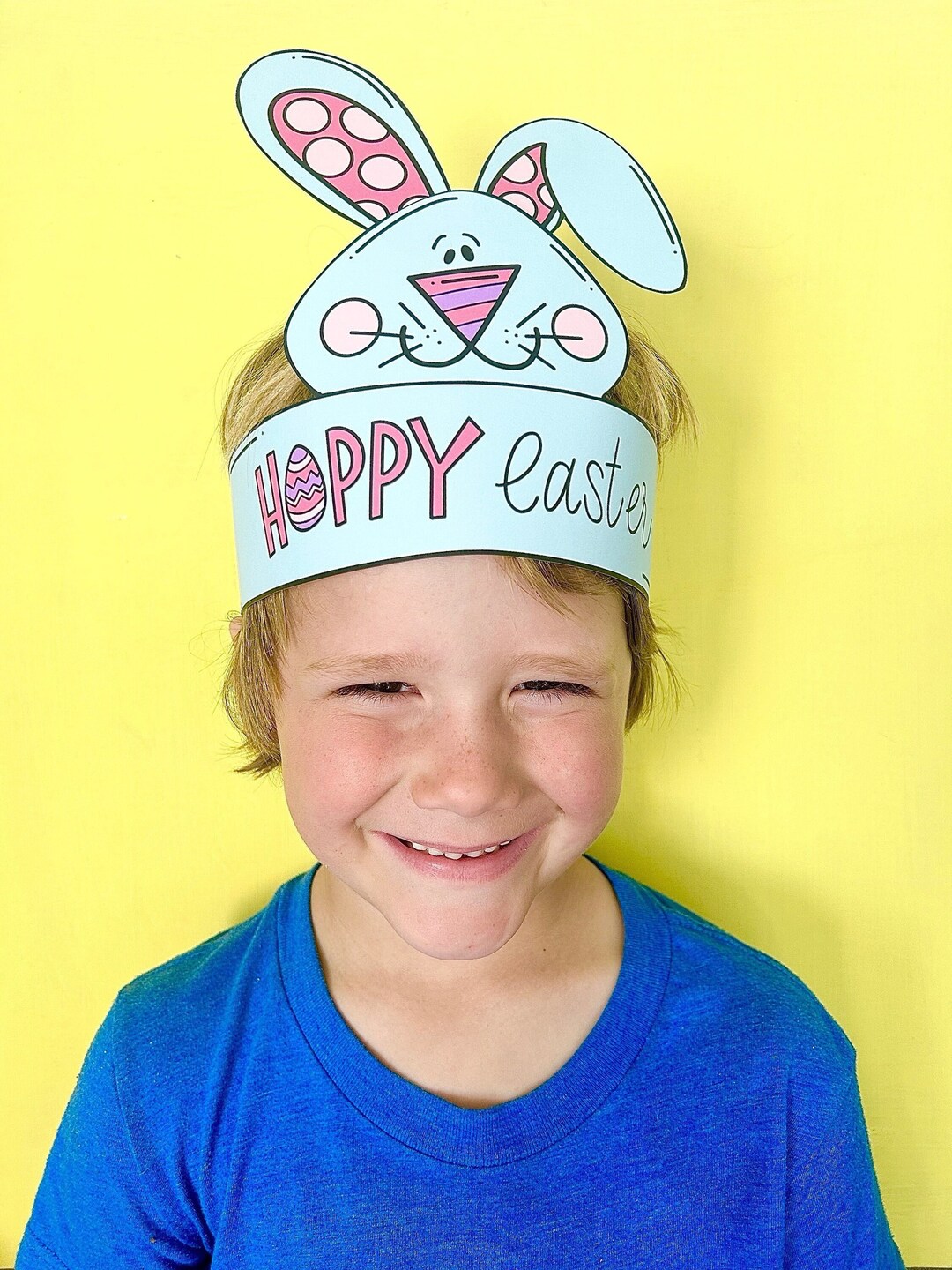 Easter Bunny Hats/headbands Printable - Etsy