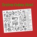 Christmas Kindness Advent Calendar: Kids' Coloring Page (digital ...