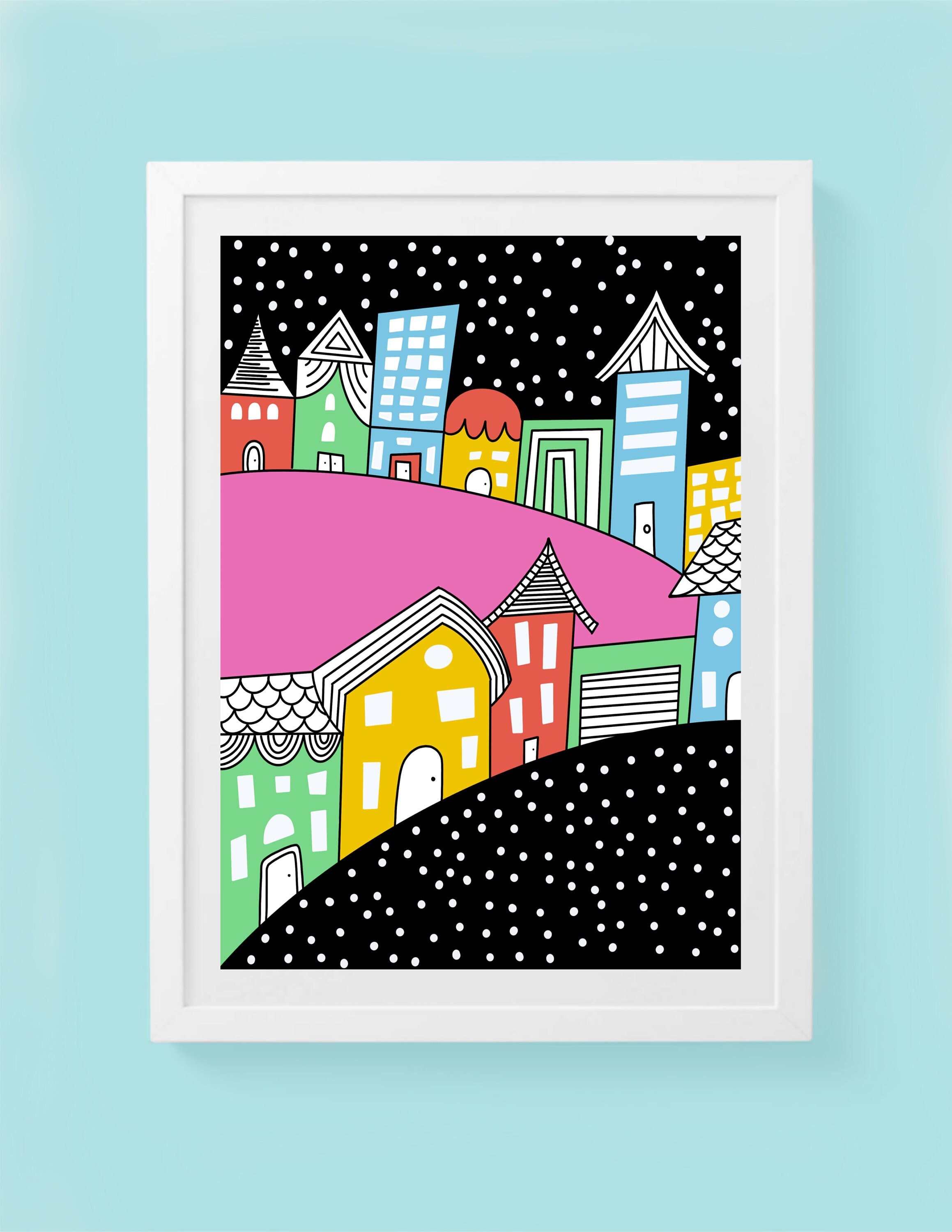 8x10 “star City” Digital Art Print - Etsy