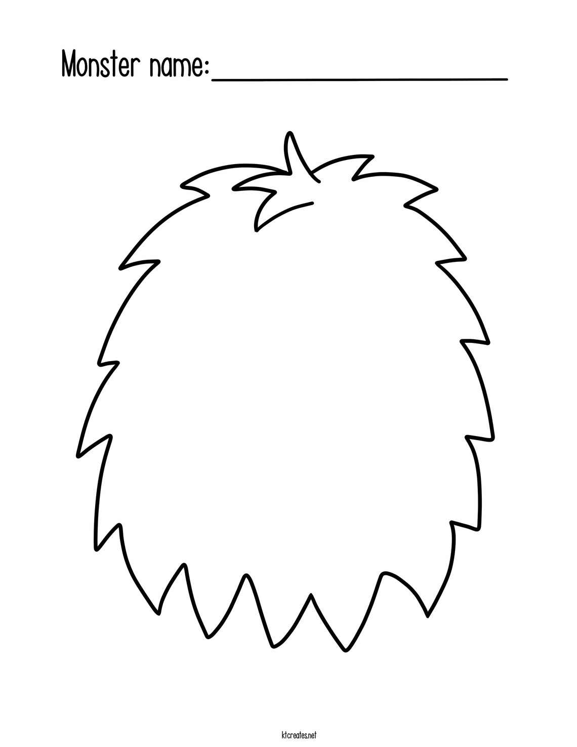 Build Your Own Monster Halloween Activity, Kids Craft - Etsy