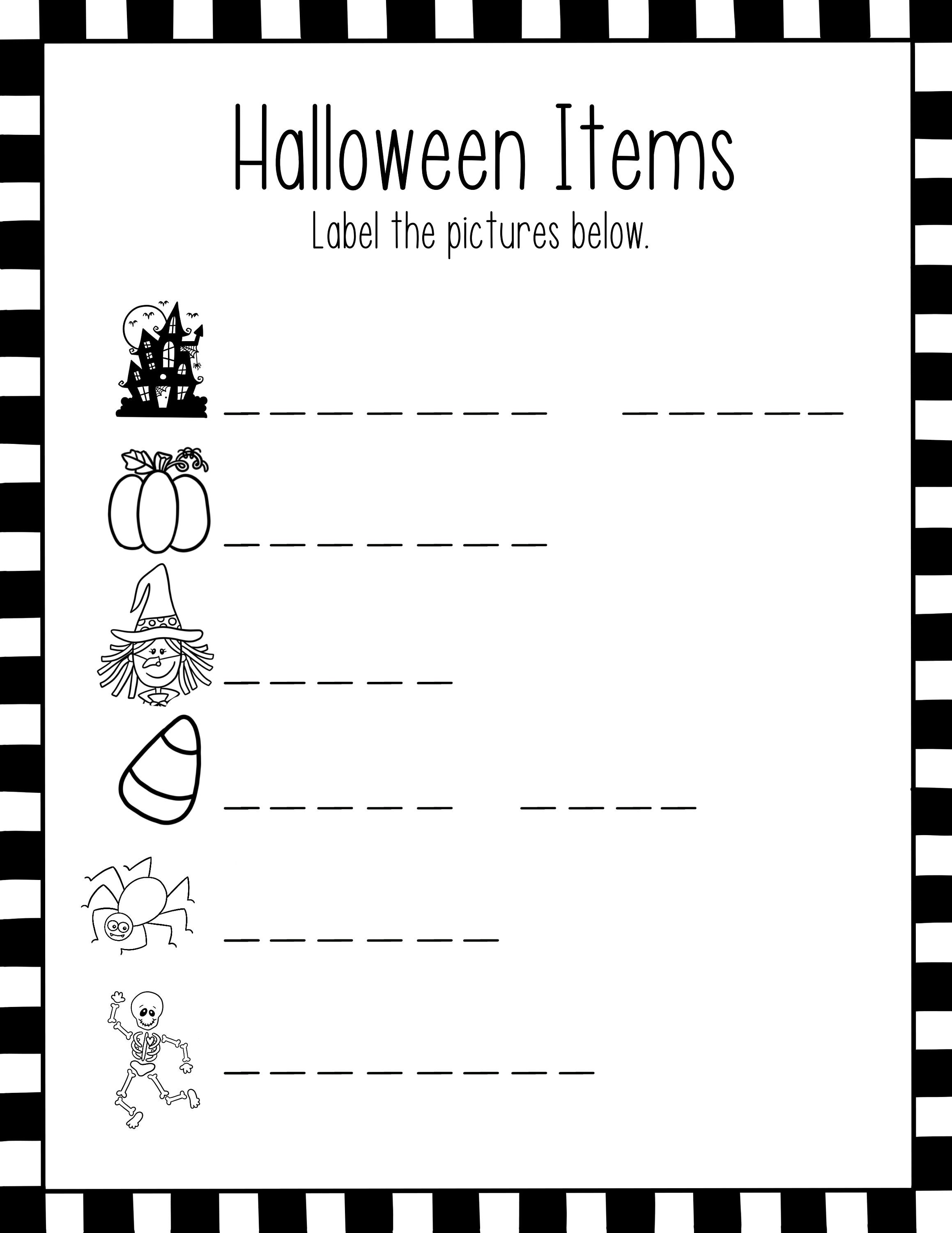 Halloween Activity Booklet - Etsy