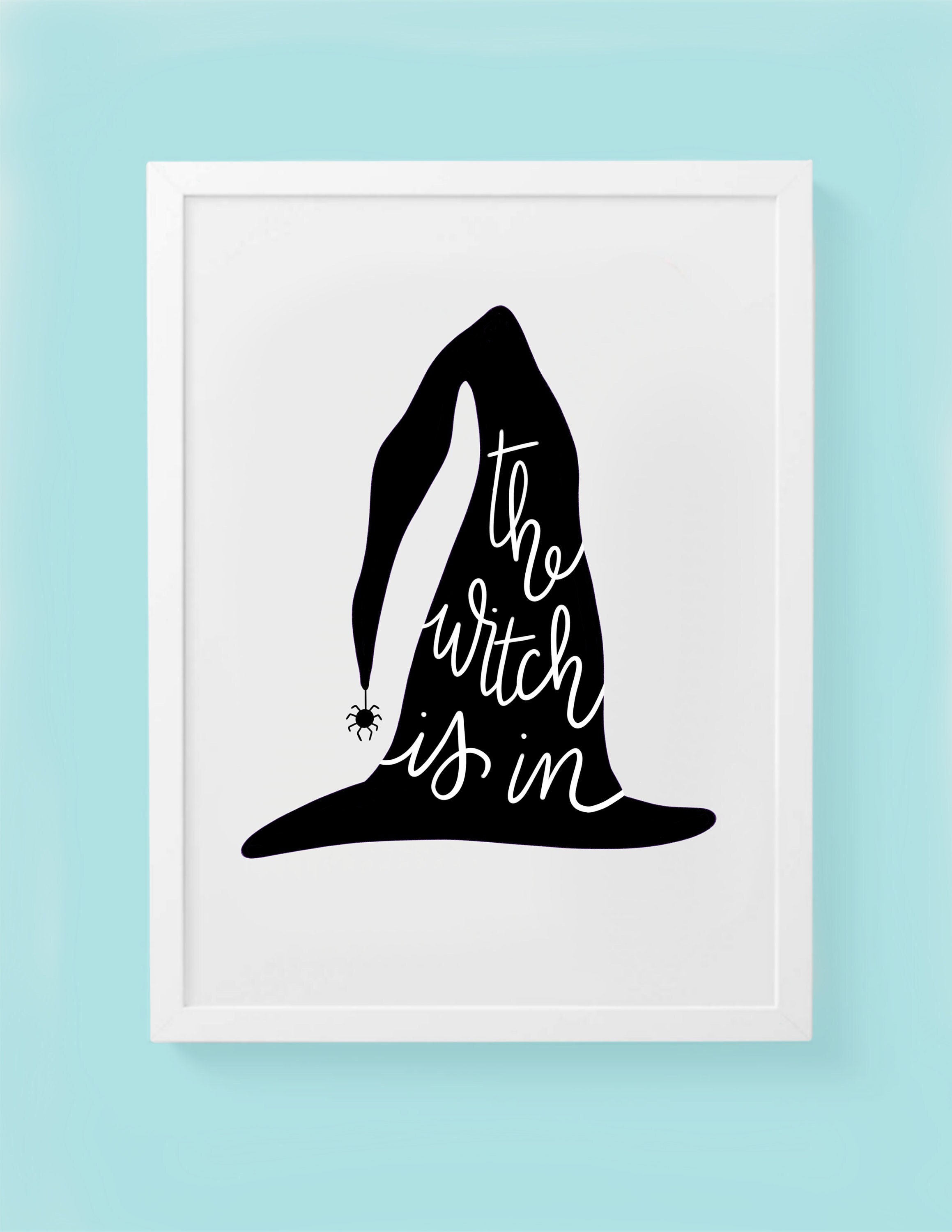 8x10 "the Witch is In" Digital Print - Etsy