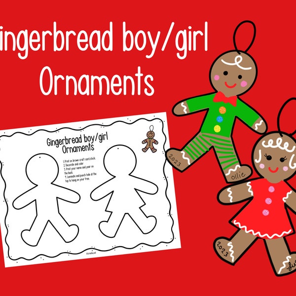 Gingerbread Boy - Etsy