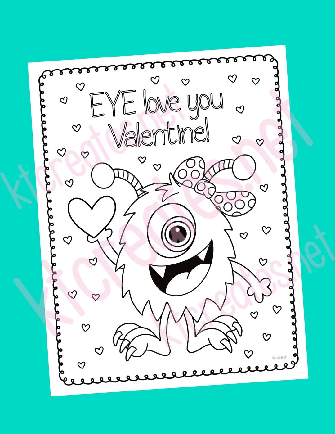 Monster Valentine, Valentines Day, Printable Valentines, Valentines ...