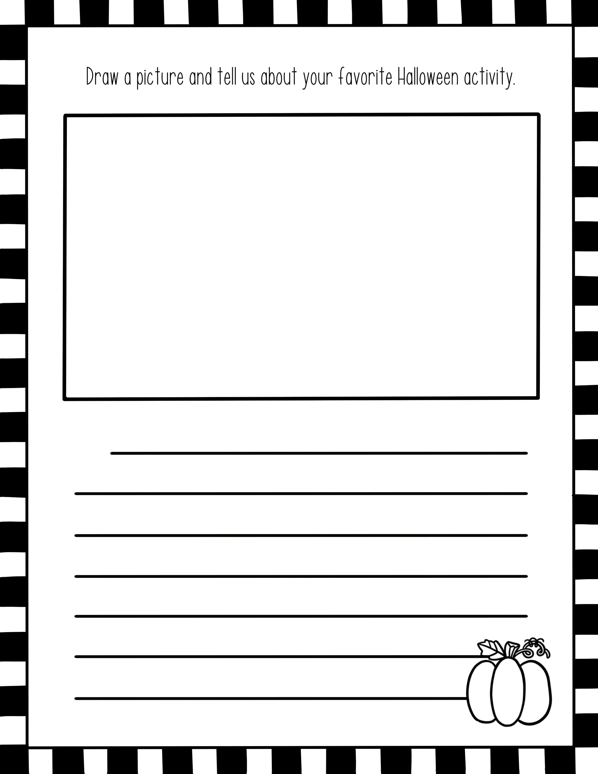 Halloween Activity Booklet - Etsy