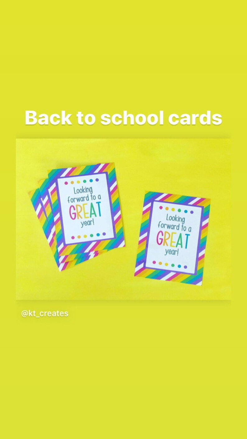 Back to School Tags - Etsy