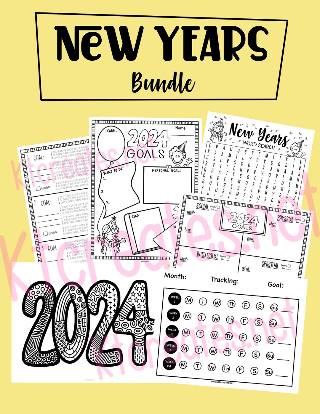 2024 New Years Bundle - Etsy