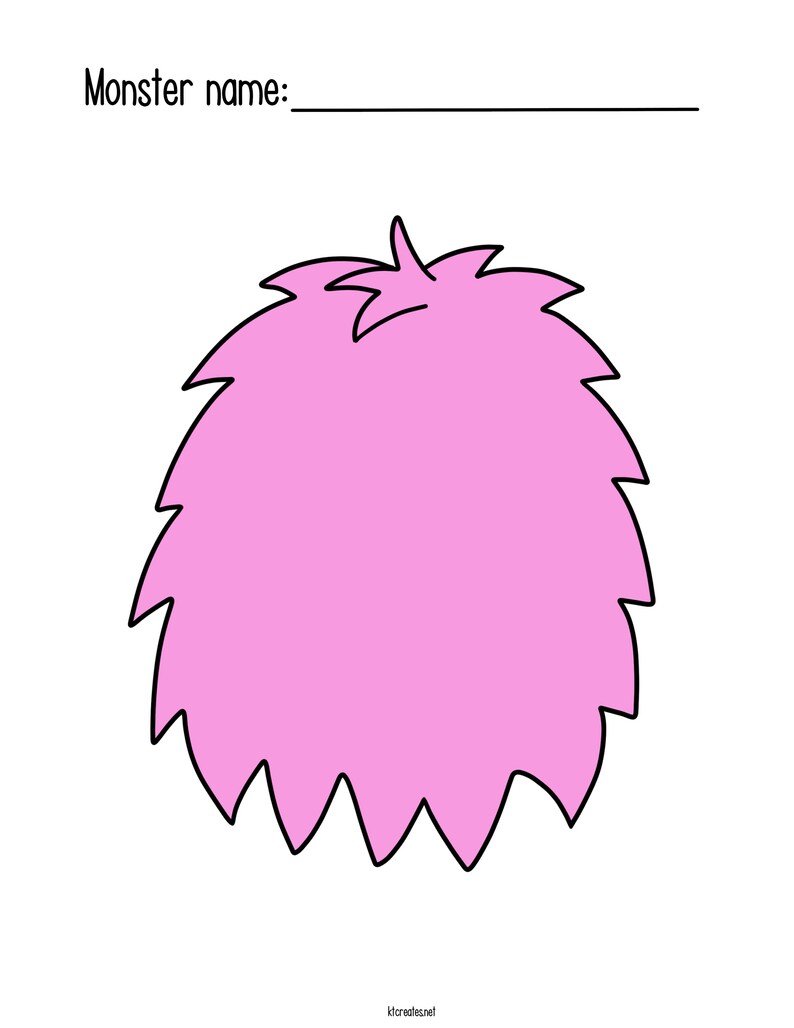 Build Your Own Monster Halloween Activity, Kids Craft - Etsy