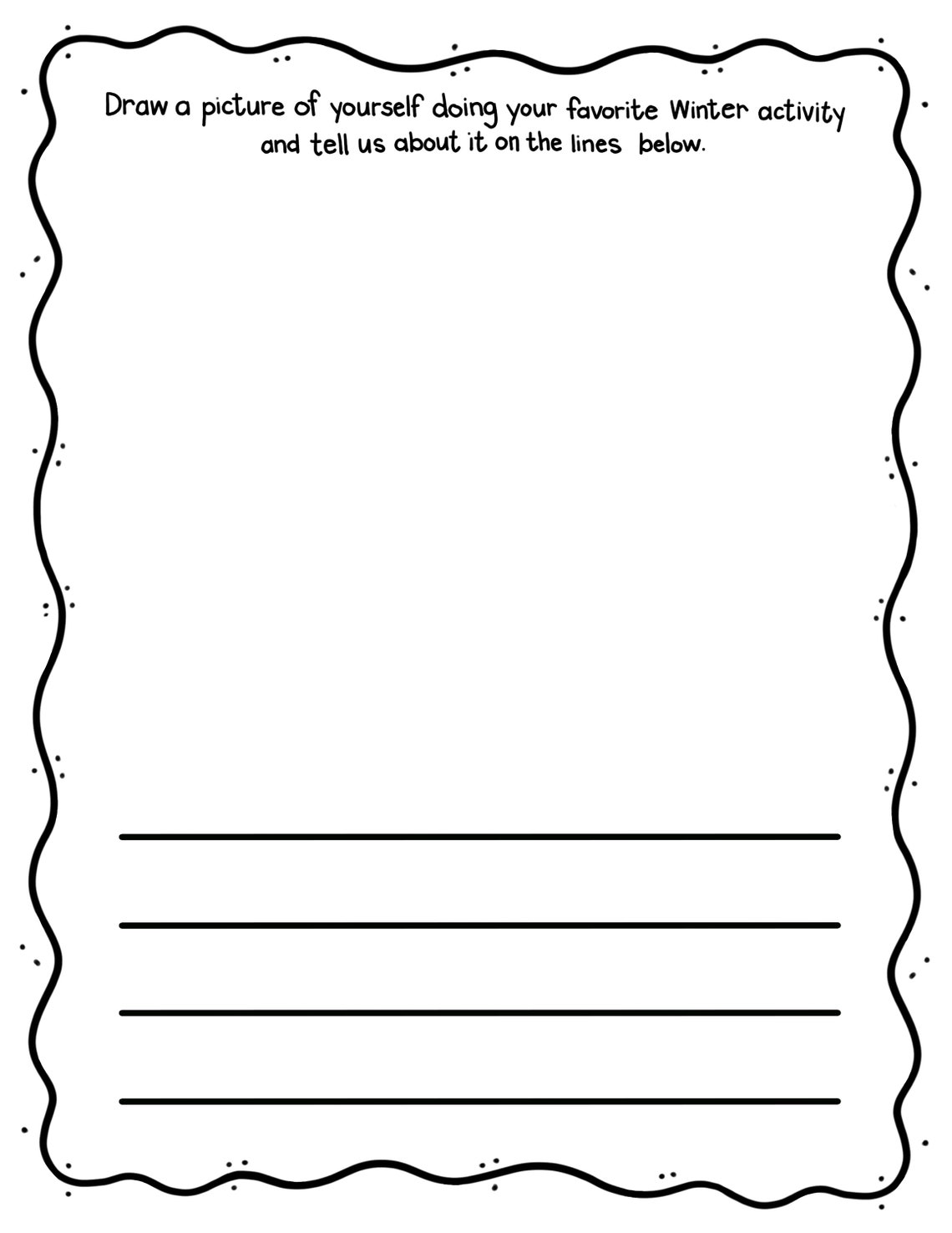 My Winter Christmas Activity/worksheet Booklet 7 Fun Pages - Etsy