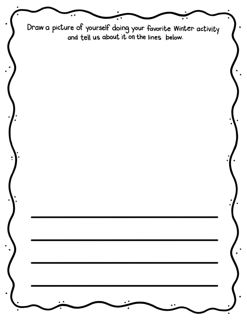 My Winter Christmas Activity/worksheet Booklet 7 Fun Pages - Etsy