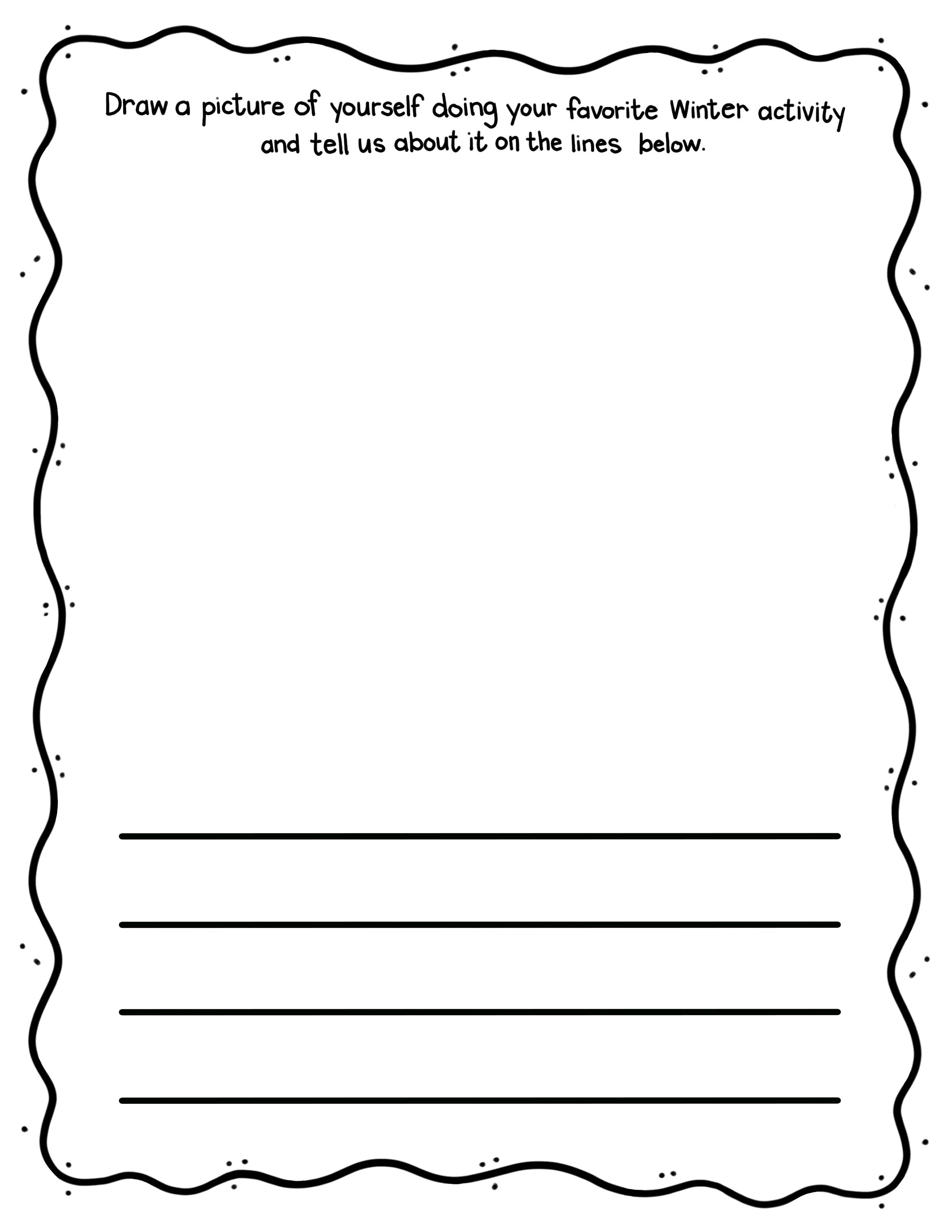 My Winter Christmas Activity/worksheet Booklet 7 Fun Pages - Etsy