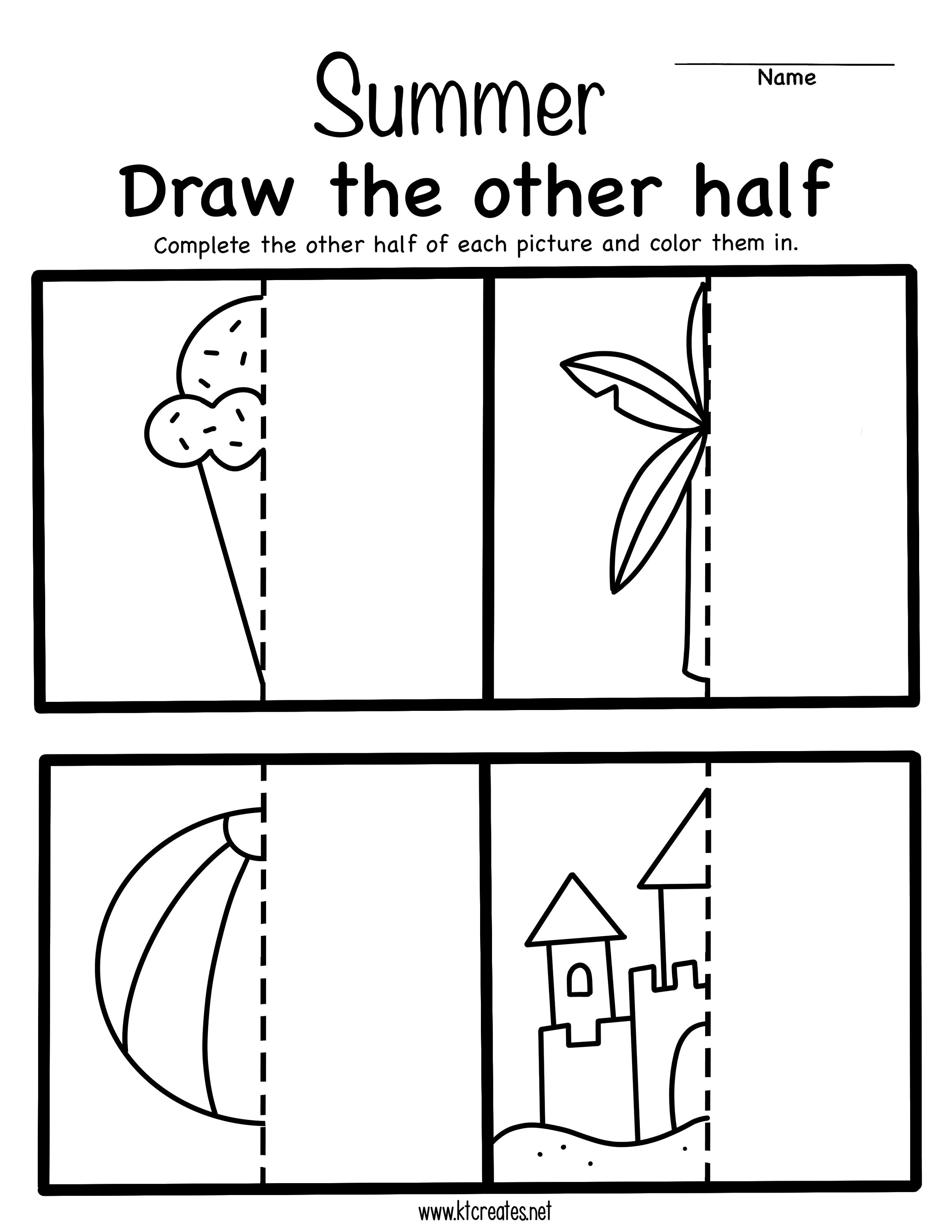 Summer Fun Bundle-activities and Worksheets - Etsy