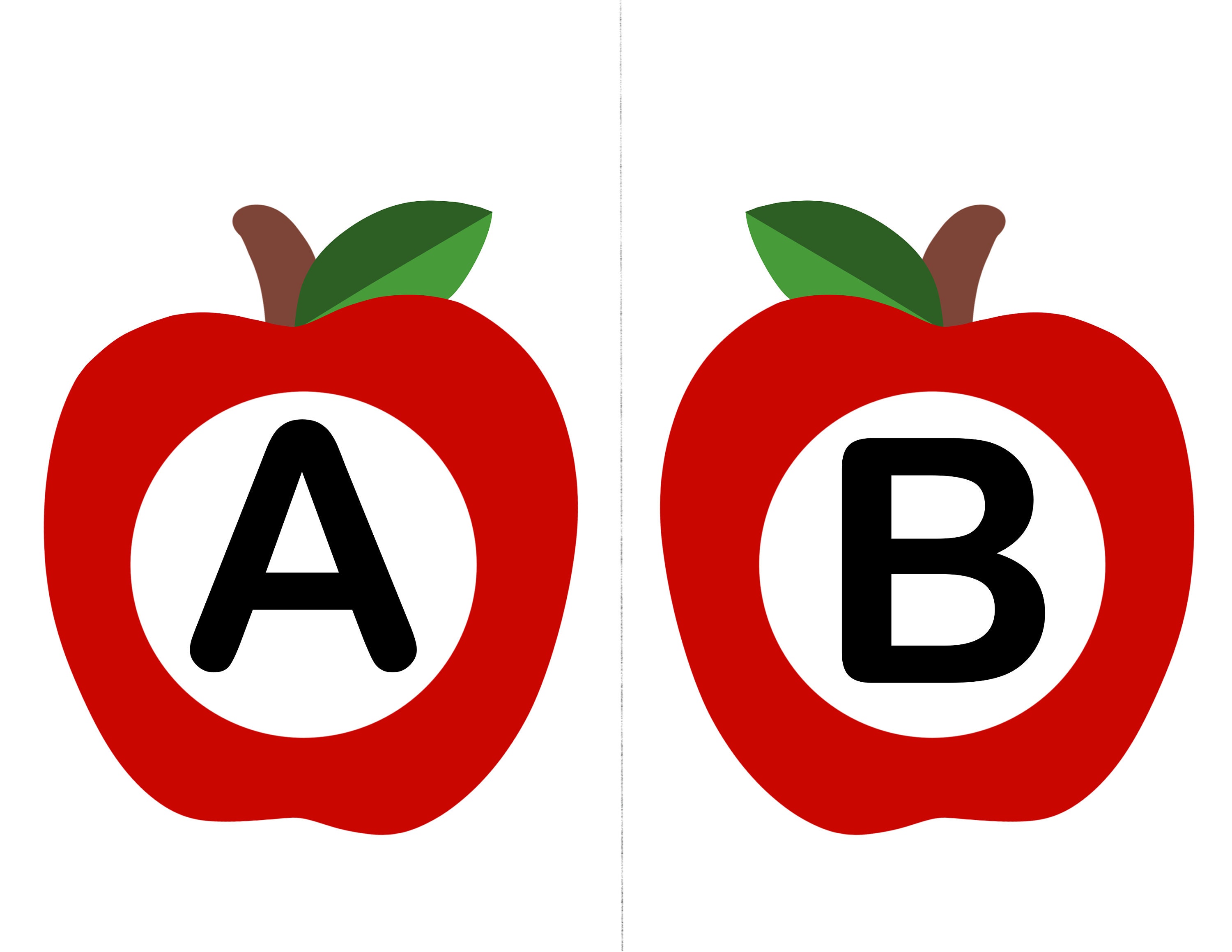 Apple Banner/bunting/garland - Etsy