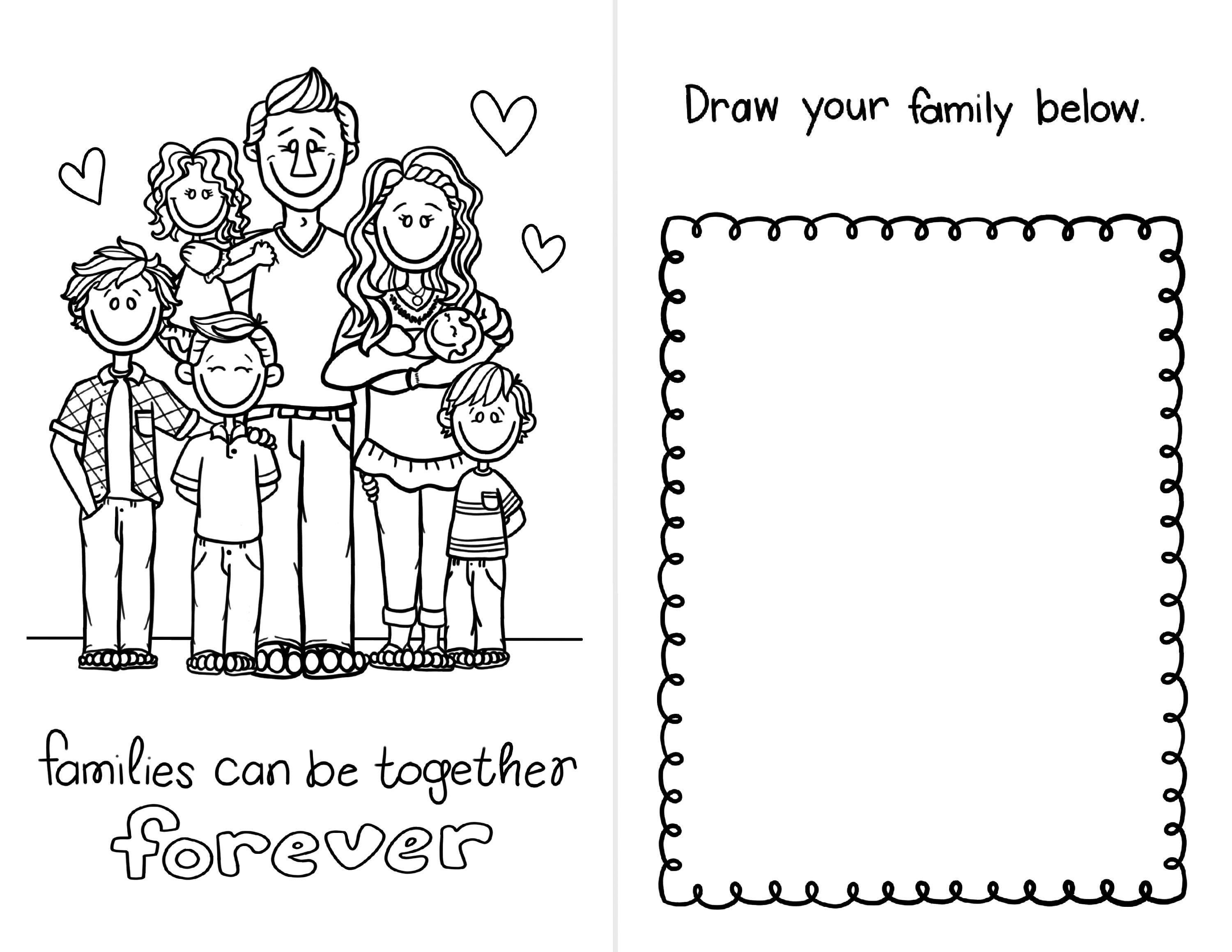8.5x11 LDS Church Activity/coloring Pages/book- 20 Pages! - Etsy