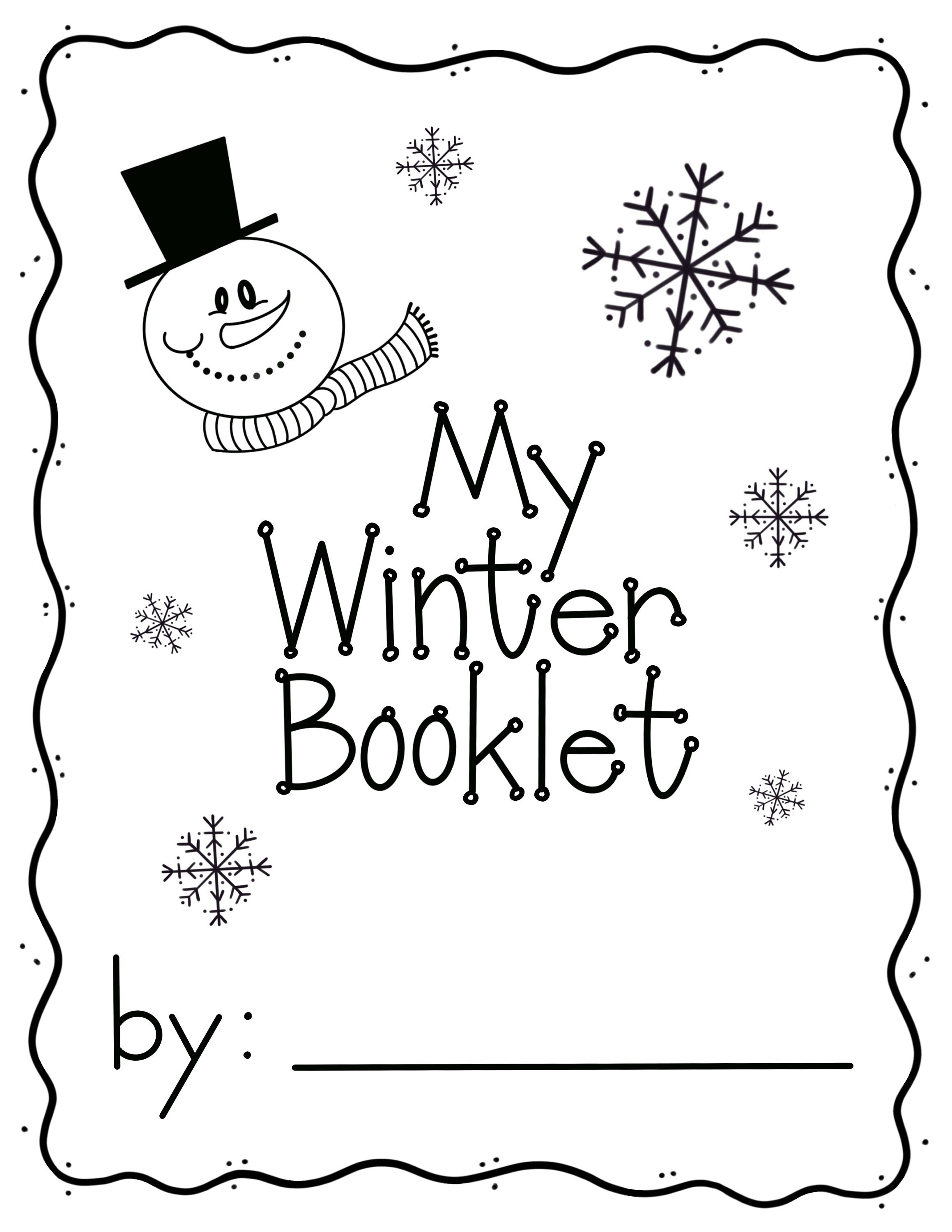 My Winter Christmas Activity/worksheet Booklet 7 Fun Pages - Etsy