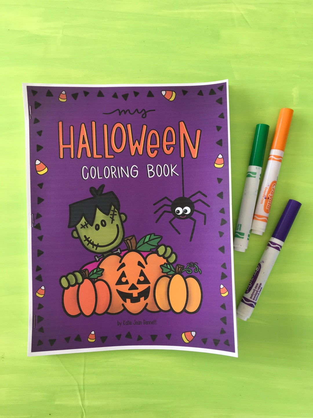 Halloween (printable) Full Size Coloring/activity Book- 40 Pages! - Etsy