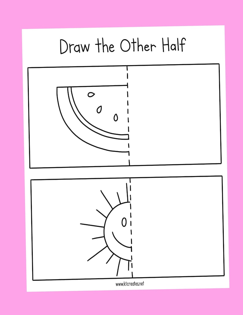 Summer-draw the Other Half - Etsy