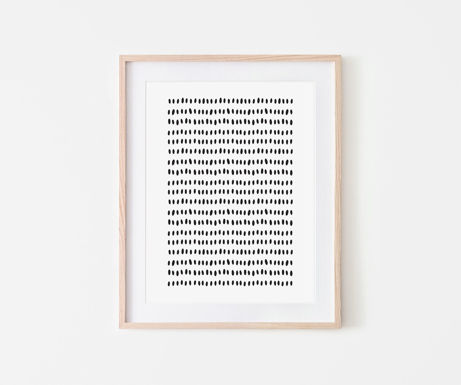 Abstract Print Black Dots Printable Minimalist Art Modern - Etsy