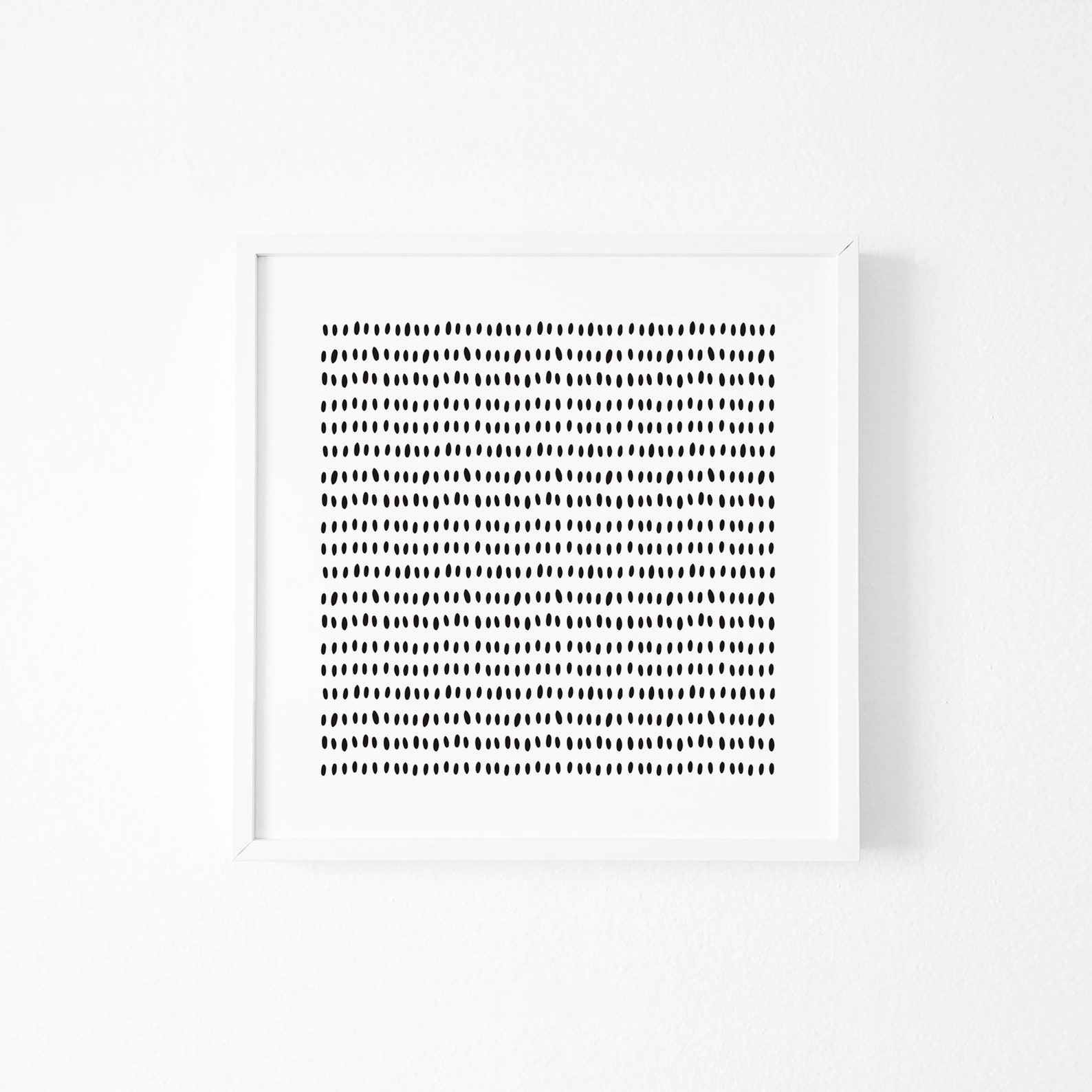 Abstract Print Black Dots Printable Minimalist Art Modern | Etsy