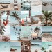 Tropical Beach Collage Kit, Coastal Collage Kit, Aesthetic Collage Kit ...