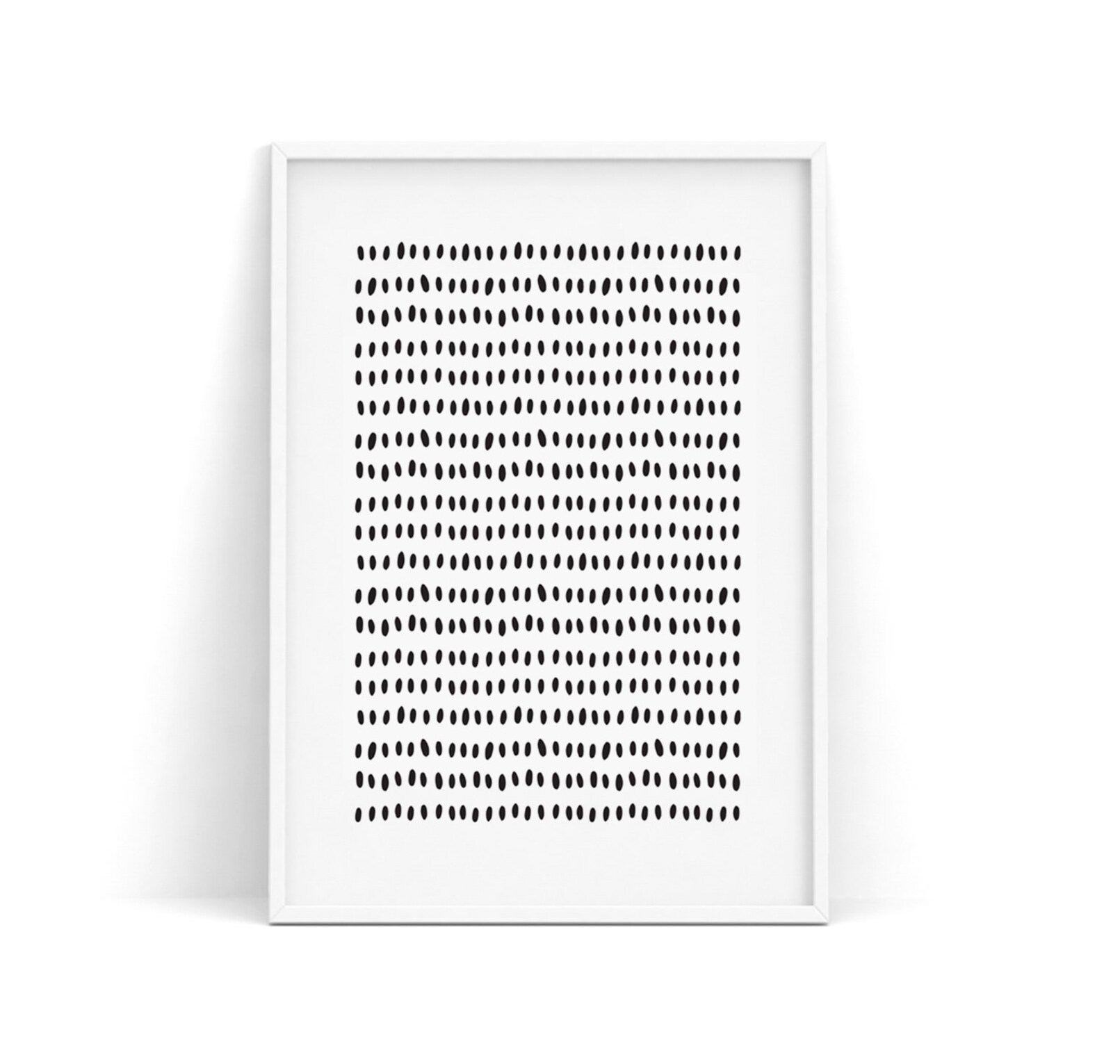 Abstract Print Black Dots Printable Minimalist Art Modern - Etsy