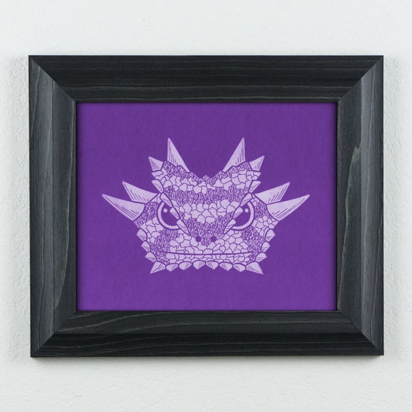 Western Frog Print - Etsy