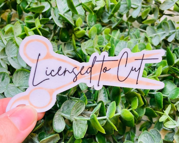 Hairstylist Sticker Stylist Sticker Laptop Sticker - Etsy