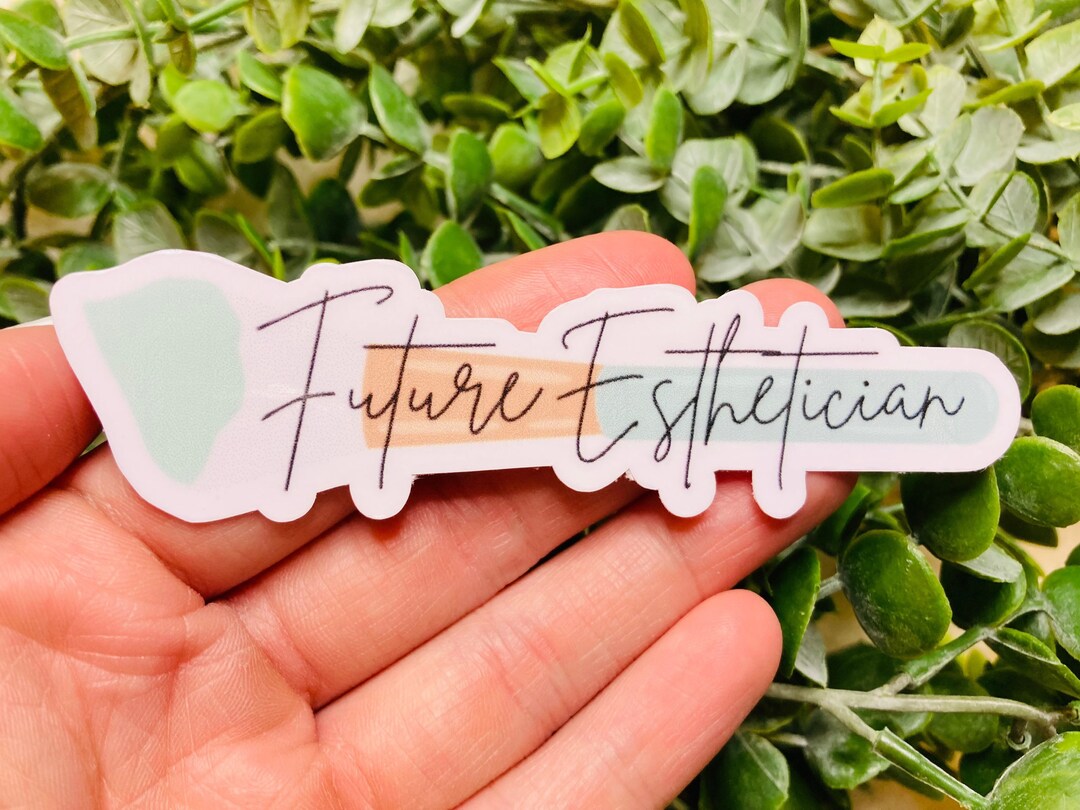 Esthetician Sticker - Esthetician College Major - Silicone Makeup ...