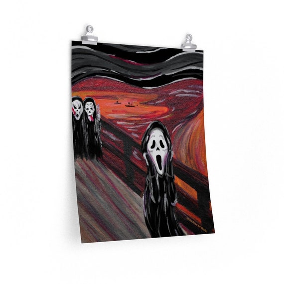 The Scream Series the Scream Premium Matte Poster - Etsy