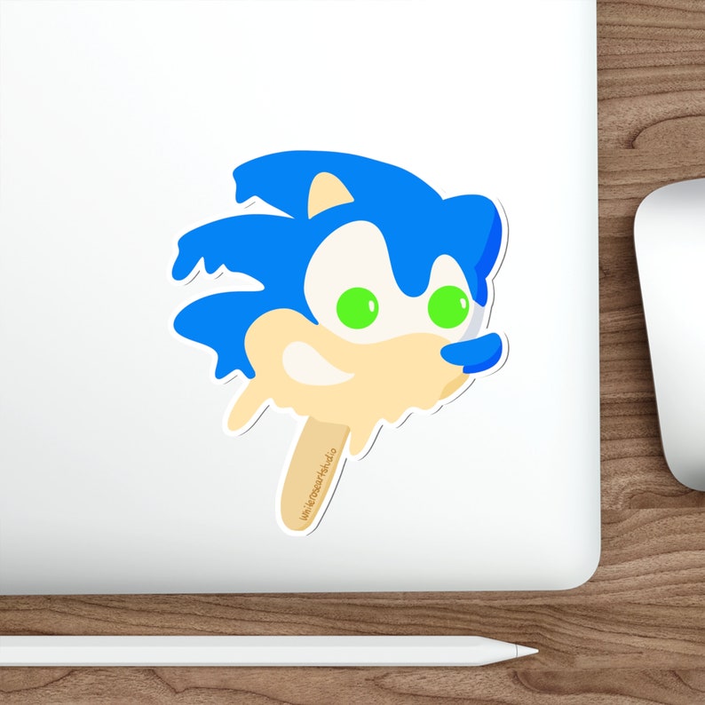 Sonic the Hedgehog Popsicle Die-cut Stickers - Etsy