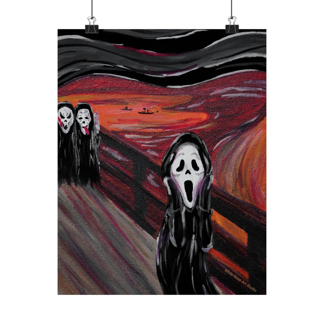 The Scream Series - the Scream Premium Matte Poster - Etsy