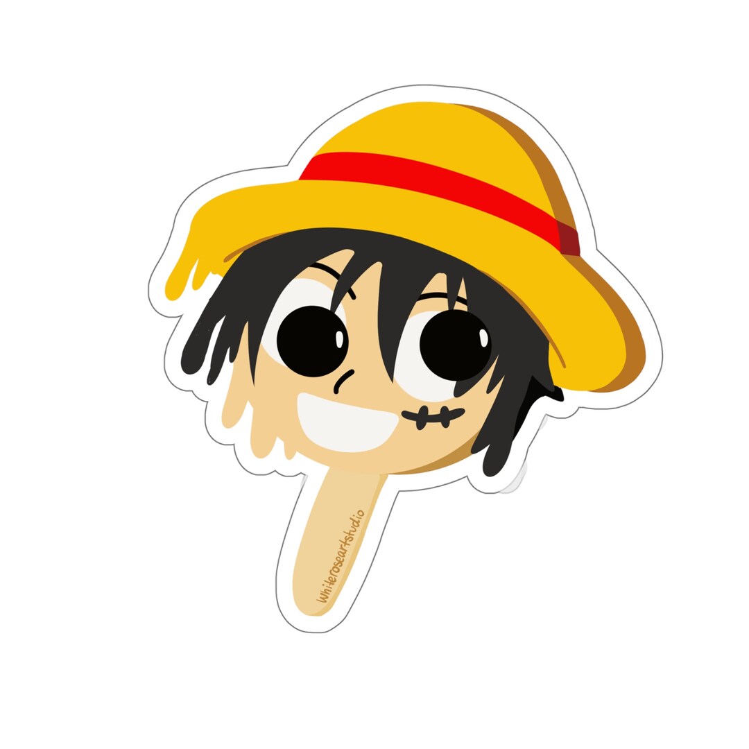 Straw Pirate Hat Captain Popsicle Die-cut Stickers - Etsy