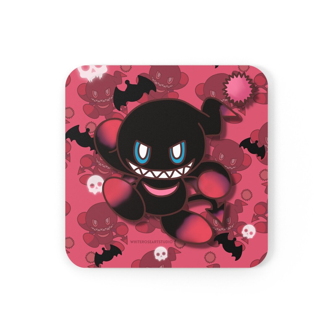 Dark Chao From Sonic the Hedgehog Cork Back Coaster - Etsy