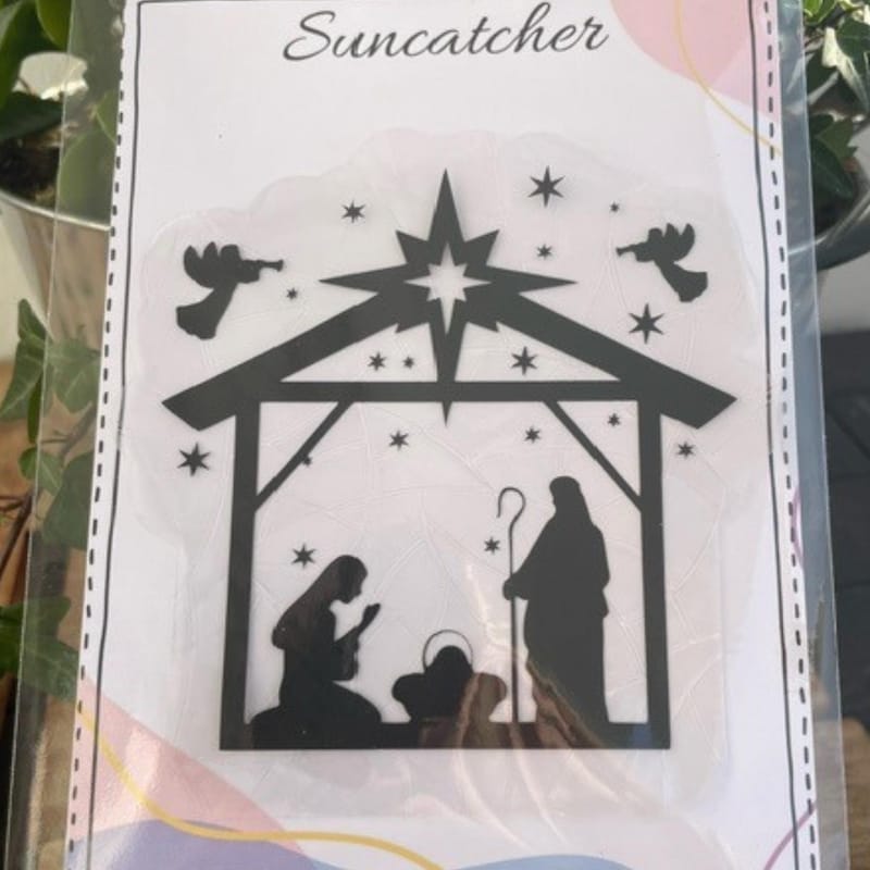 Fensterbild krippe - Etsy.de