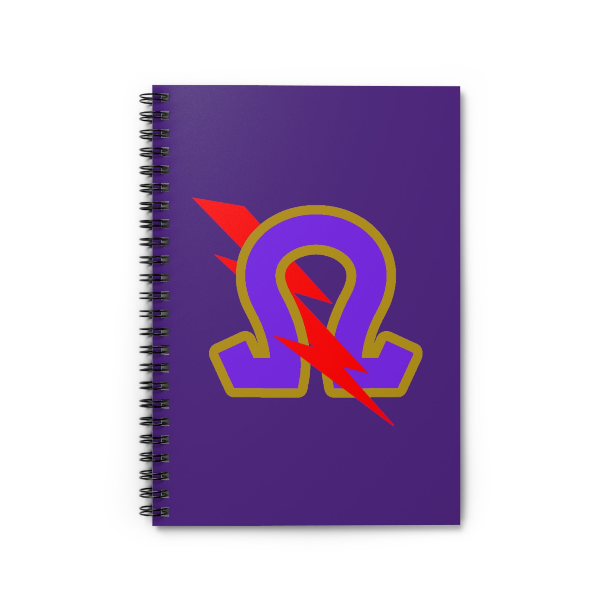 Omega Bloody Thunderbolt Mini Notebook Black Fraternity Crossing Gift ...