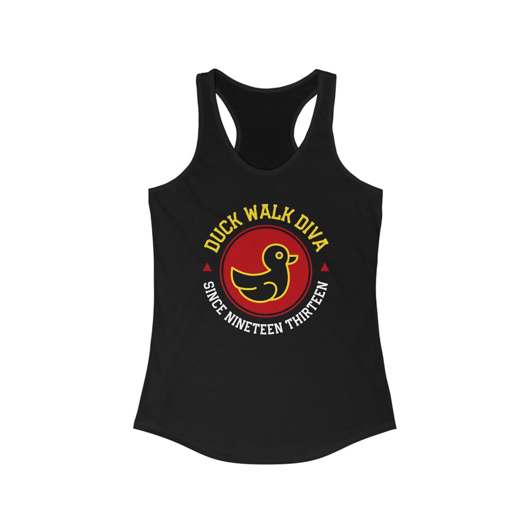 DST Duck Walk Diva Women's Tank Black Sorority Shirt D9 - Etsy