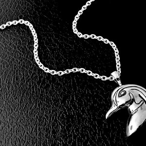 Silver Wood Duck Necklace Duck Jewelry Duck Pendant Bird - Etsy