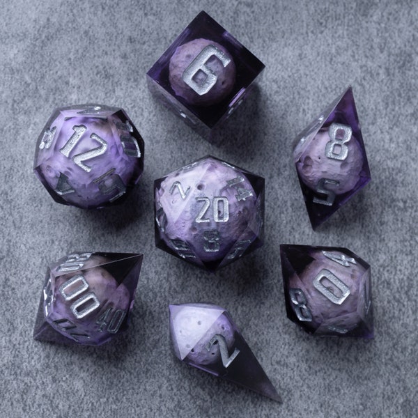 Dark Moon Dice - Etsy