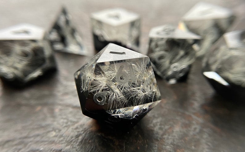Night Dandelion Dance Crystal Clear Dandelion Dnd Sharp - Etsy