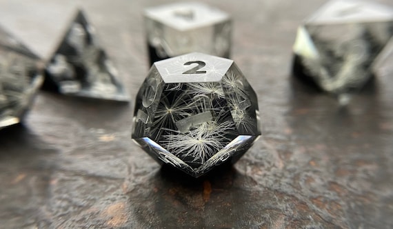 Night Dandelion Dance Crystal Clear Dandelion Dnd Sharp - Etsy